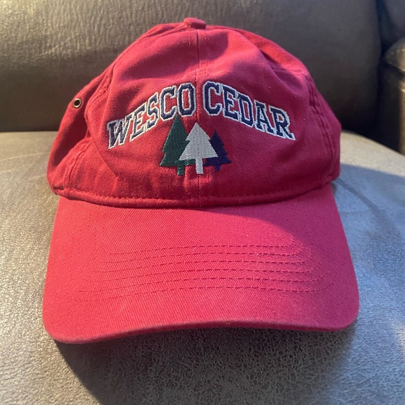 FTX | Accessories | Vintage Red Wesco Cedar Cap | Poshmark